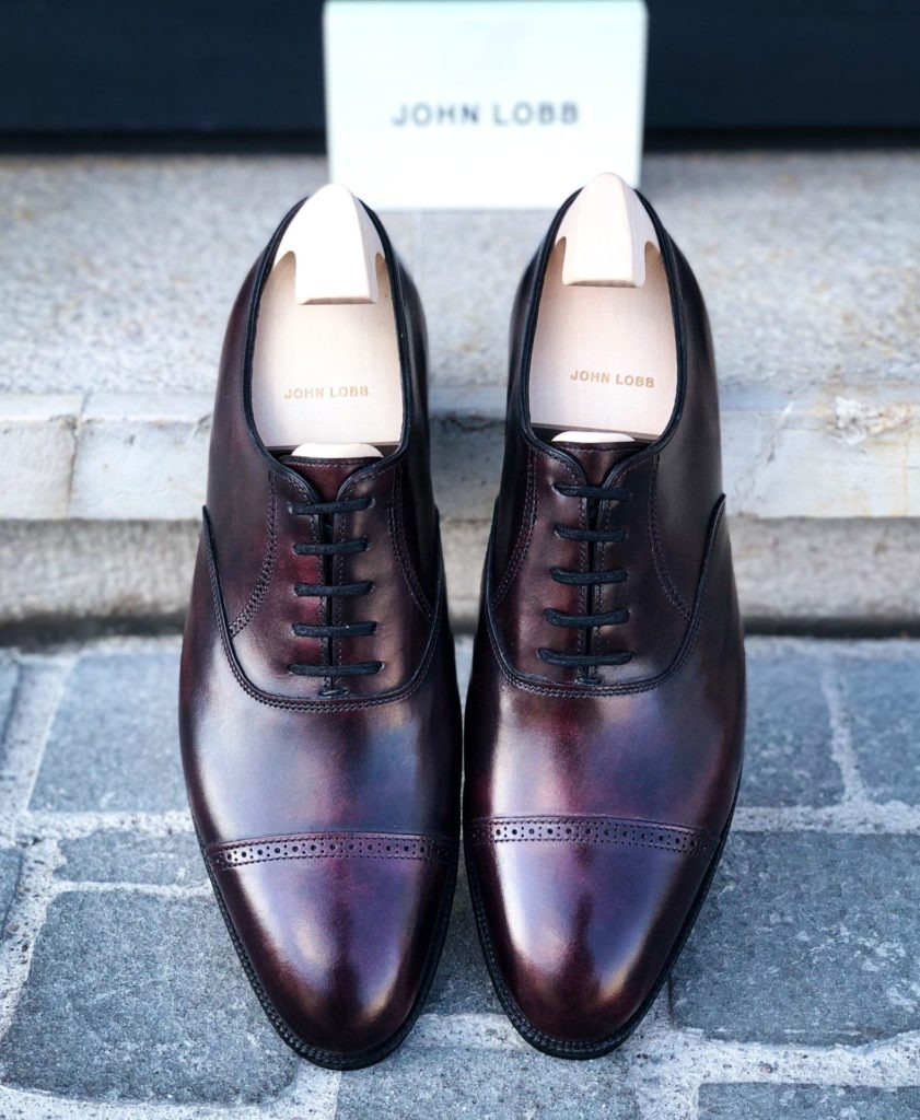 John Lobb Philip II Plum • Brogue